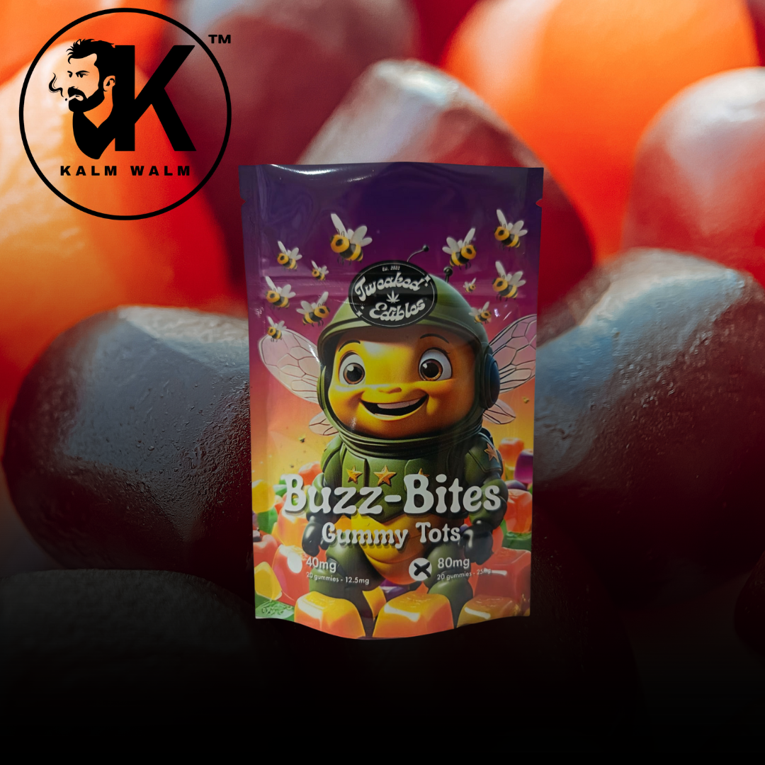 Buzz Bites Gummies (40mg/80mg) – Kalm Walm